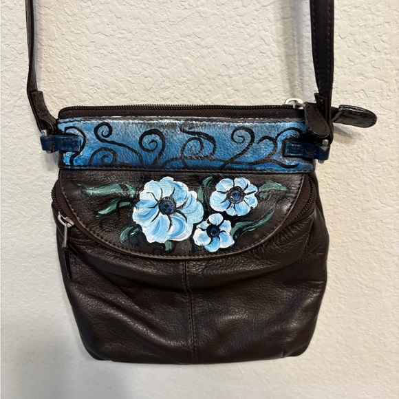 Ili New York | Bags | Ili New York Genuine Leather Hand Painted ...